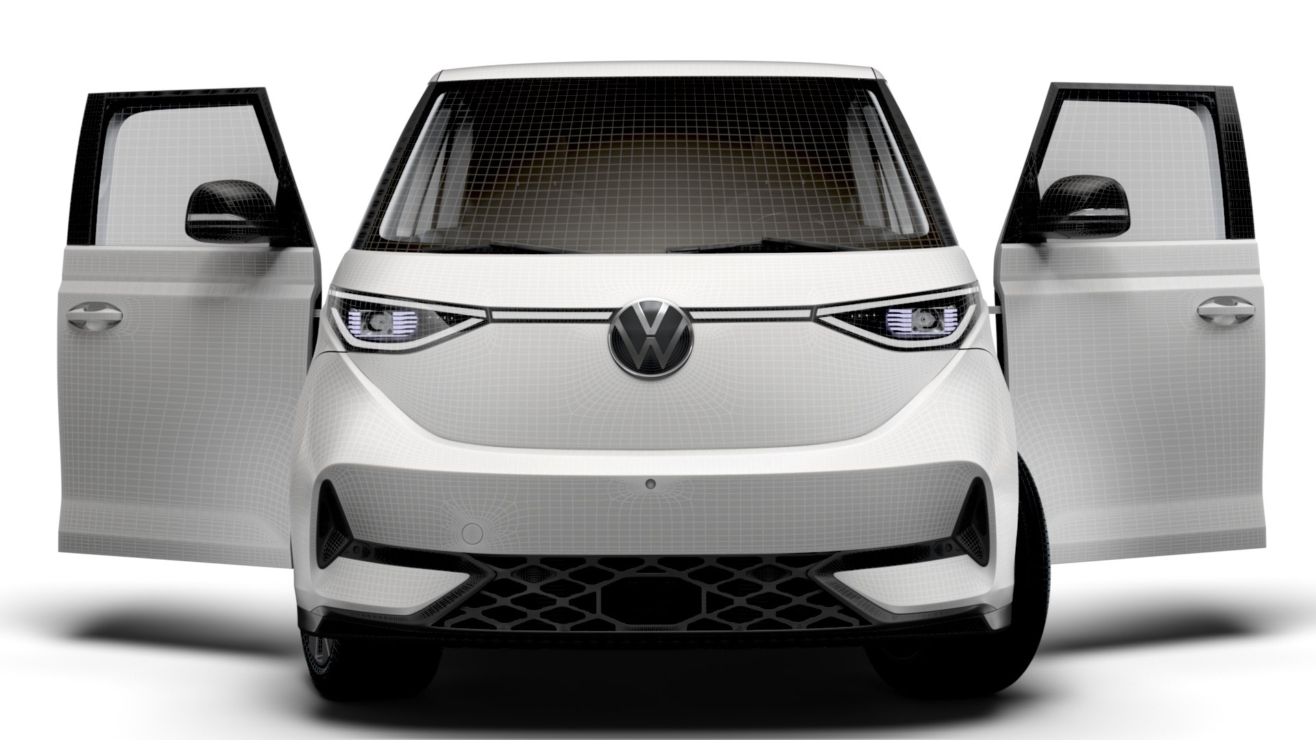 3D VW ID Buzz Cargo LWB GTX Valve 2024 Model - TurboSquid 2285983