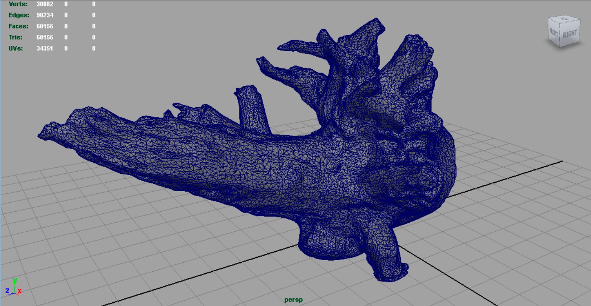 Dead Trunk 3D Model - TurboSquid 1160661