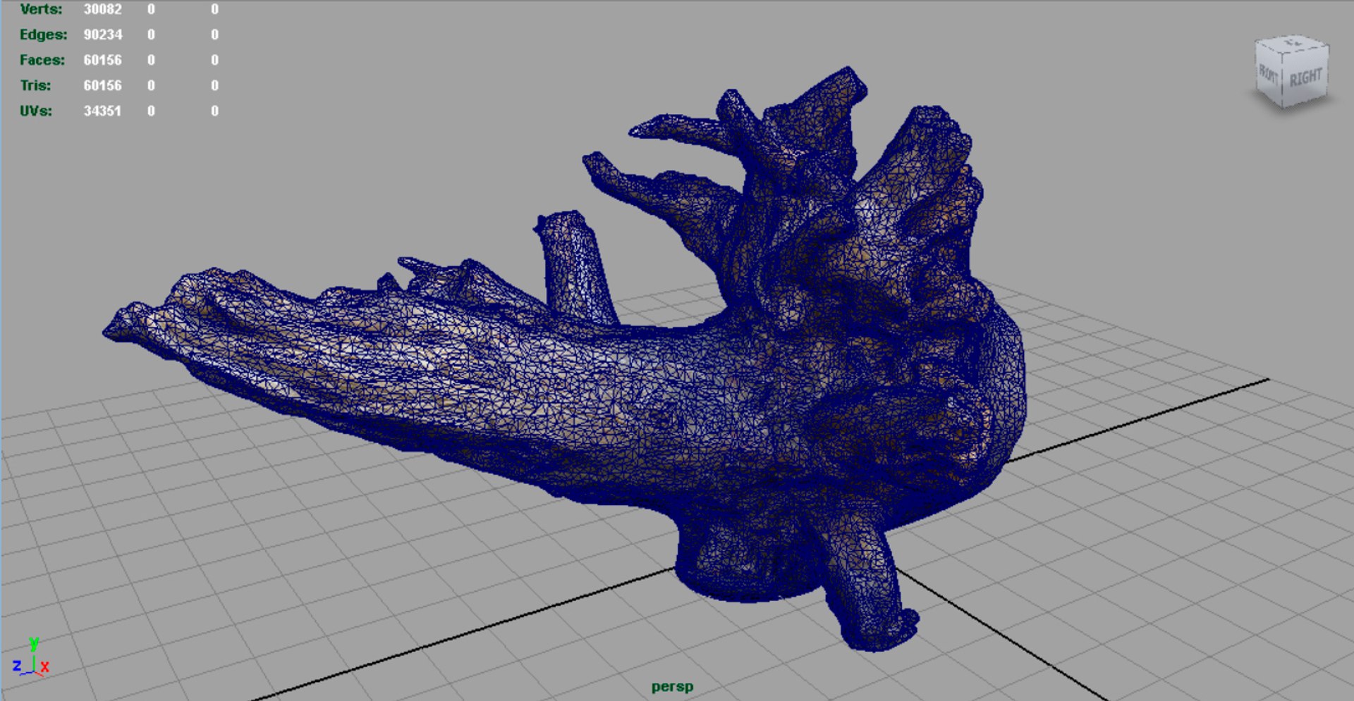 Dead Trunk 3D Model - TurboSquid 1160661
