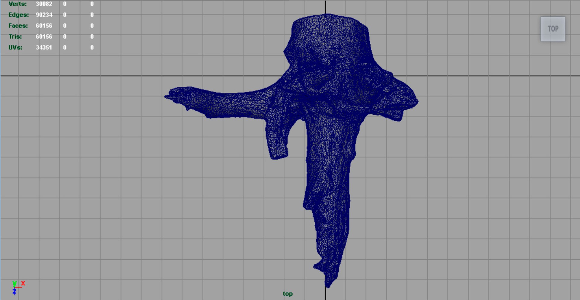Dead Trunk 3D Model - TurboSquid 1160661