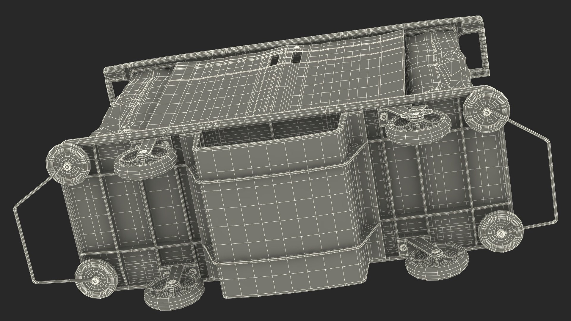 Housekeeping Cart 3D model - TurboSquid 2069300