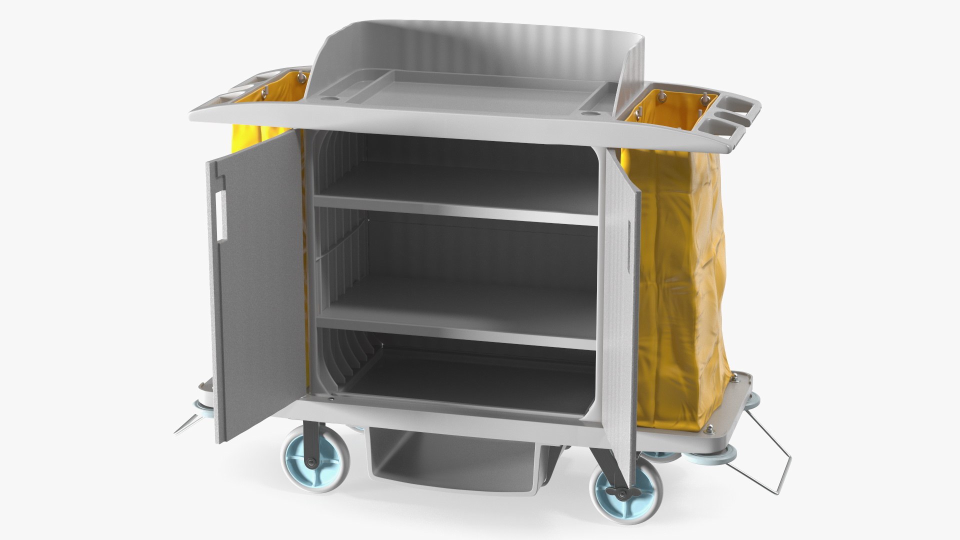 Housekeeping Cart 3D Model - TurboSquid 2069300