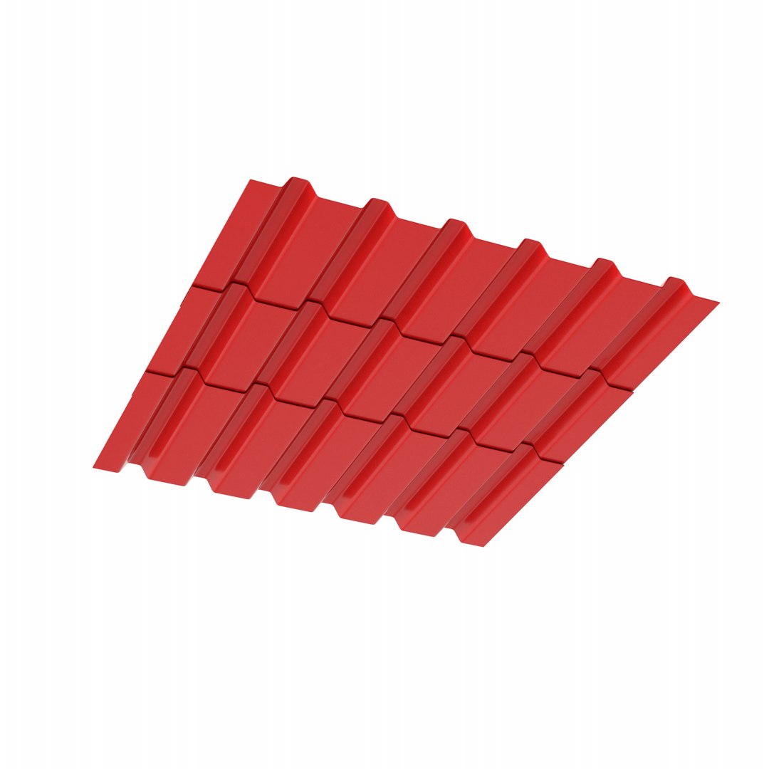 Red Roof 3D model - TurboSquid 2169068