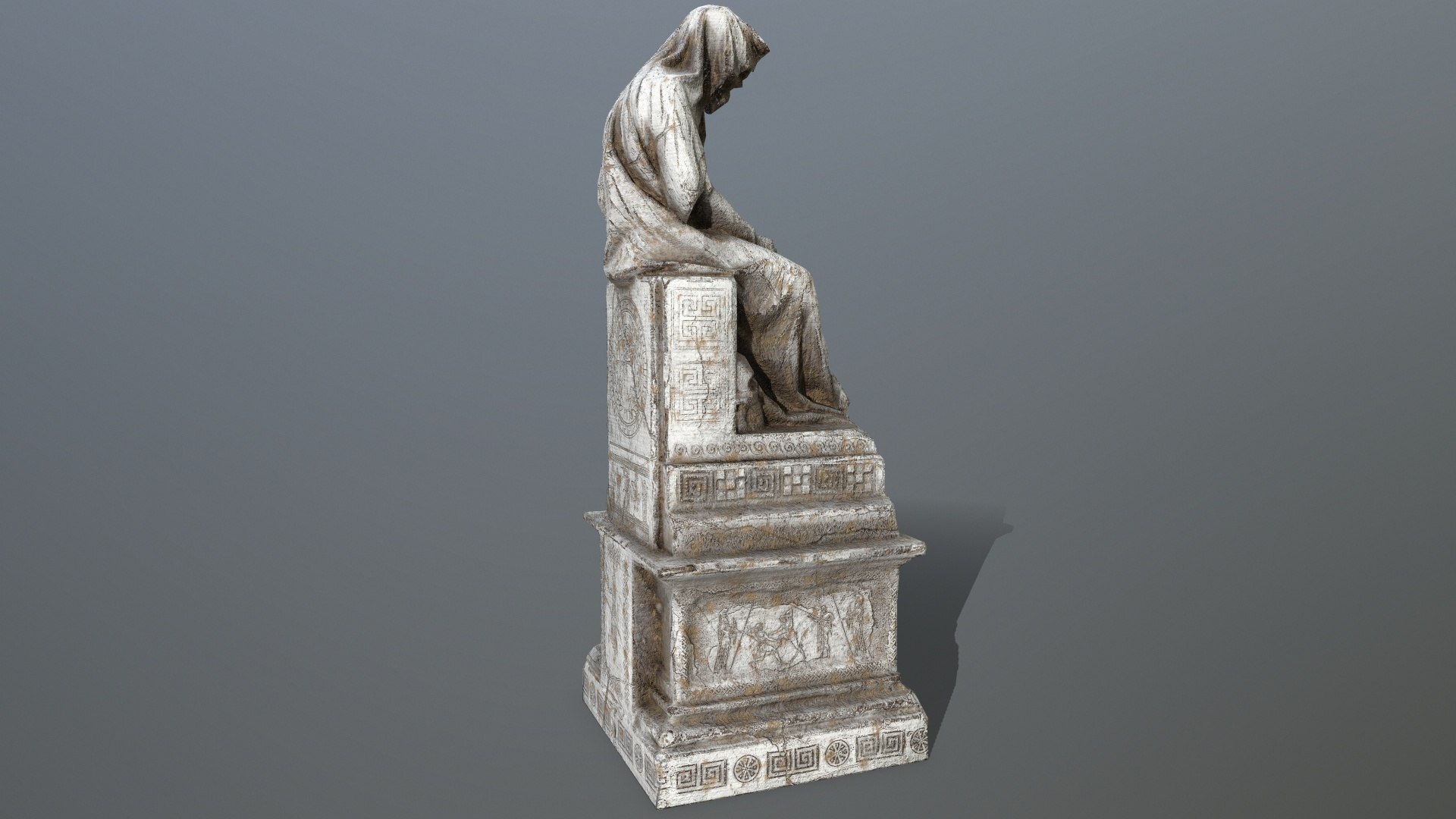 Statue 3D Model - TurboSquid 1539427