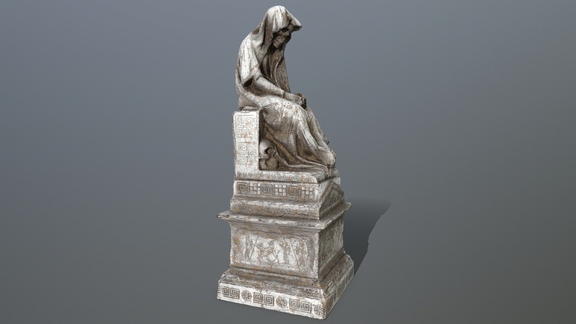 Statue 3D Model - TurboSquid 1539427