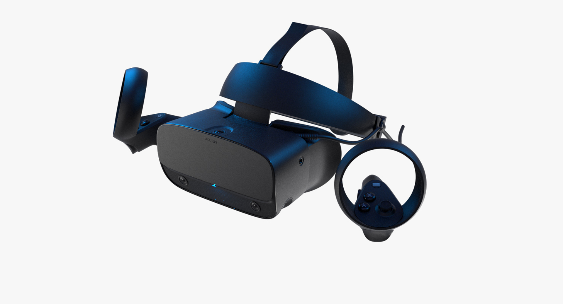 Oculus Rift S Controllers 3D TurboSquid 1395480
