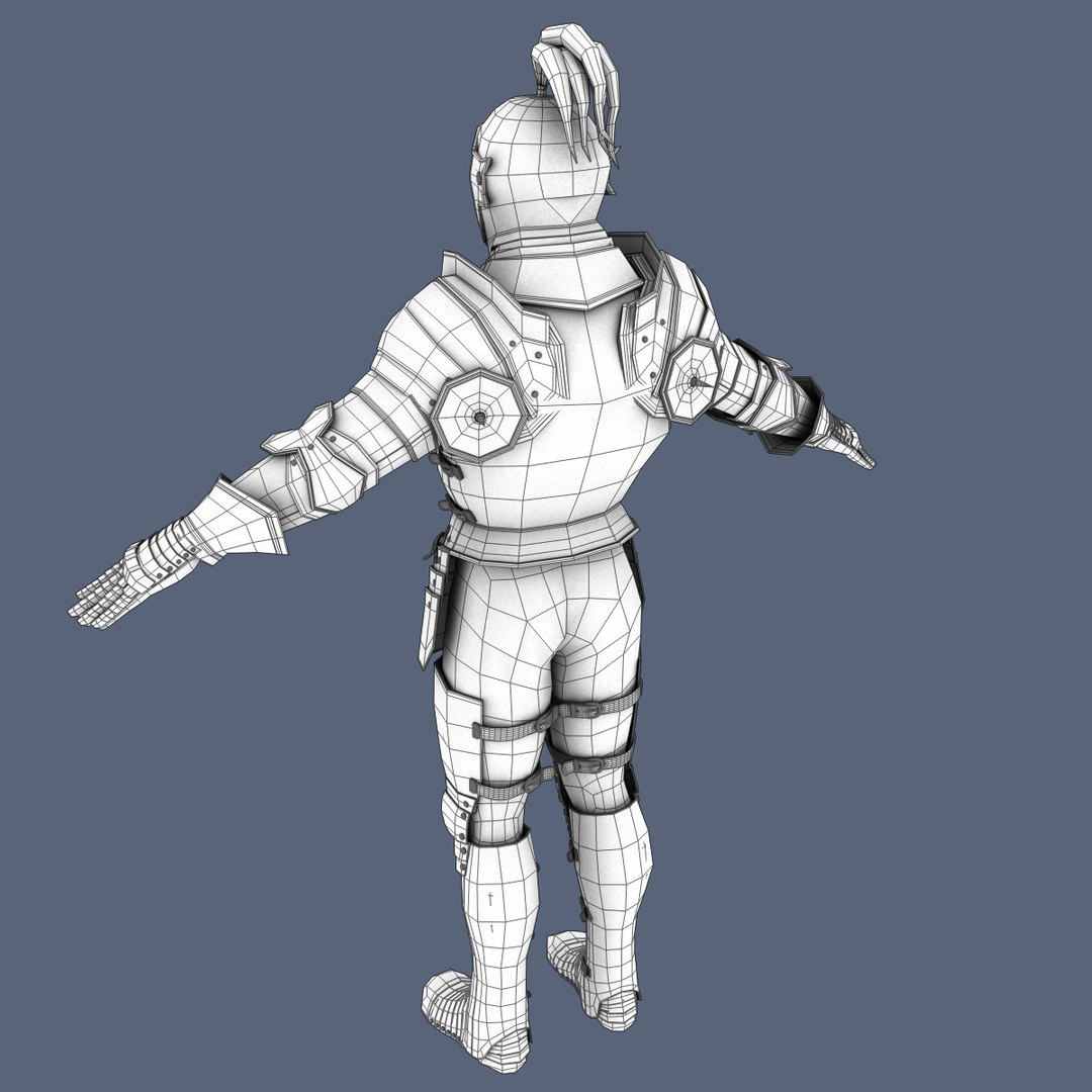 3d 16th Century Plate Armor Model