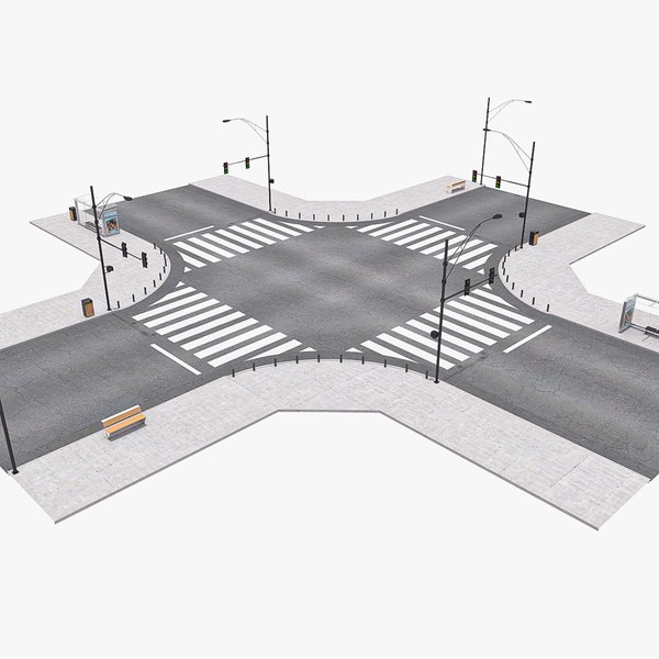 Blender Road Models | TurboSquid