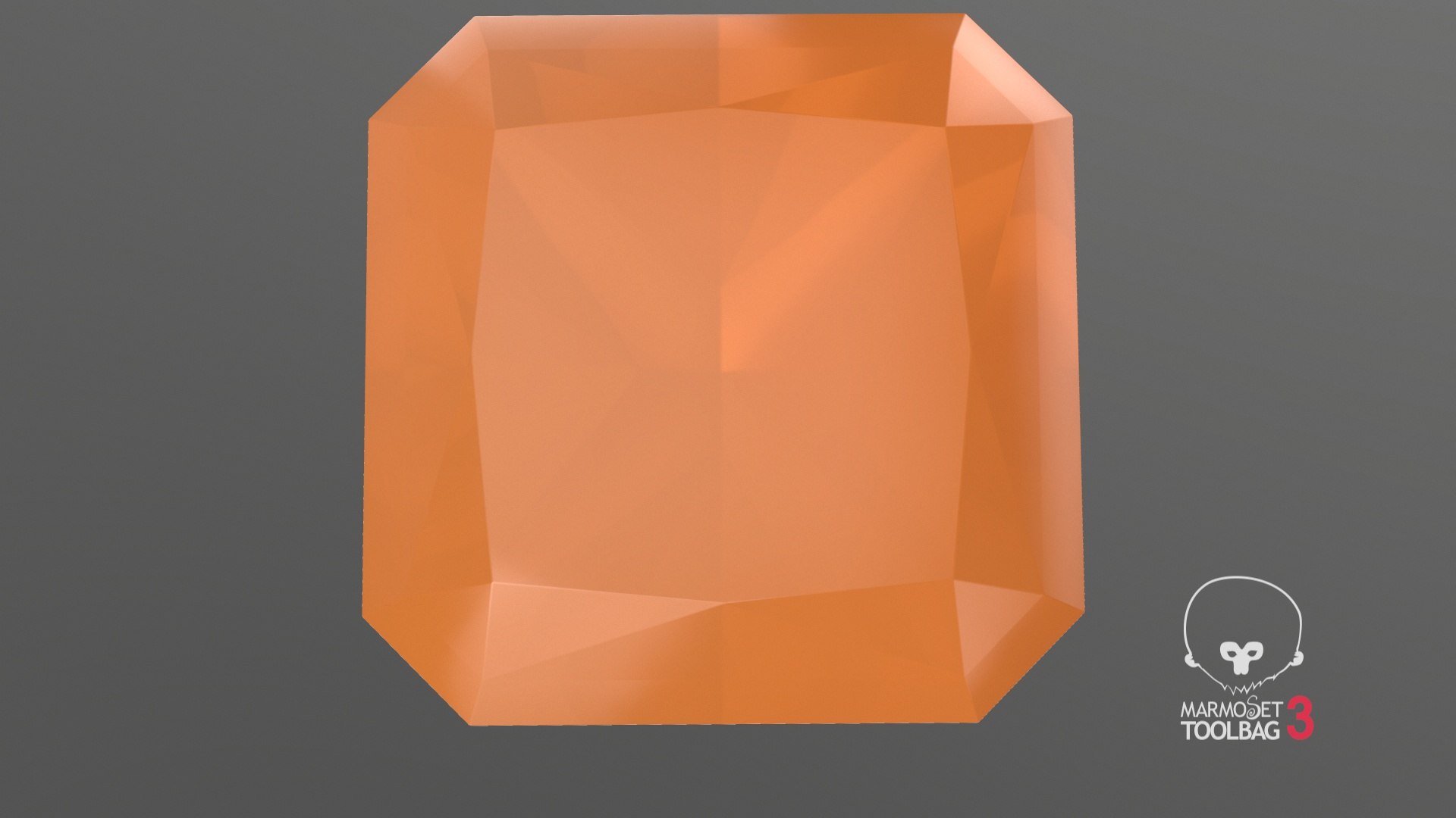 3D Radiant Cut Imperial Topaz Model - TurboSquid 1870013