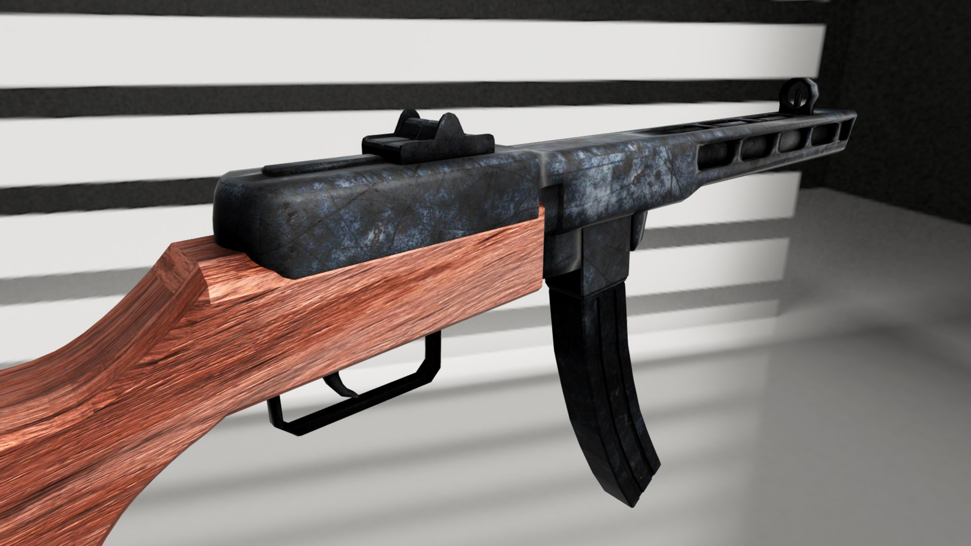 3D rifle ww2 russian - TurboSquid 1382270