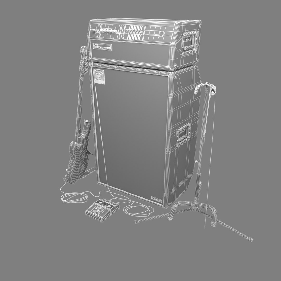 3d Precision Bass Guitar Set