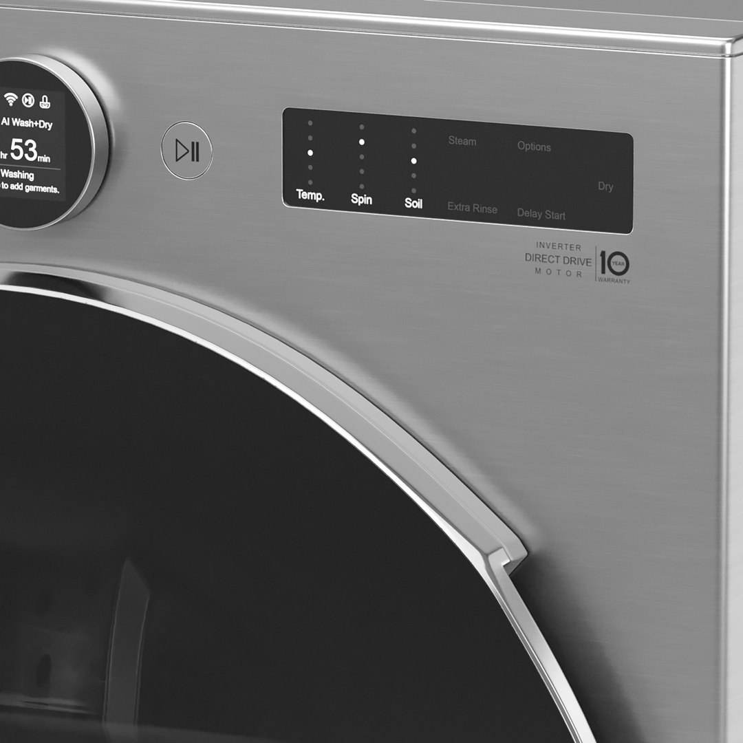 LG Washing Machine 3D Model - TurboSquid 2382994