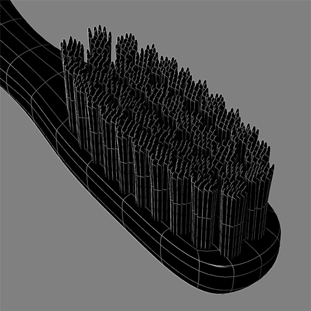 3d Model Toothbrush Orthodontics Dental