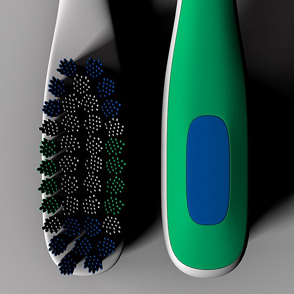 3d model toothbrush orthodontics dental