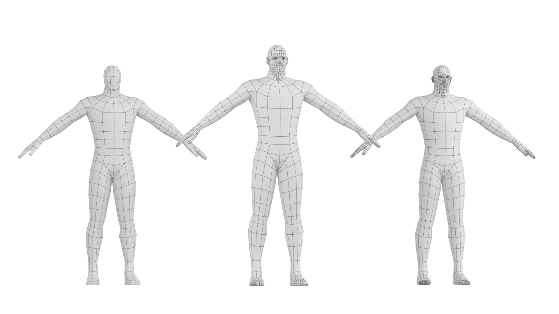Hero Male In A-Pose Base Mesh 3D Model - TurboSquid 2145185