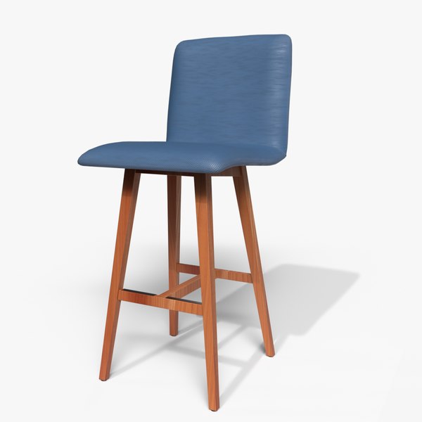 Bar Stool Blue Denim3Dモデル - TurboSquid 2096284
