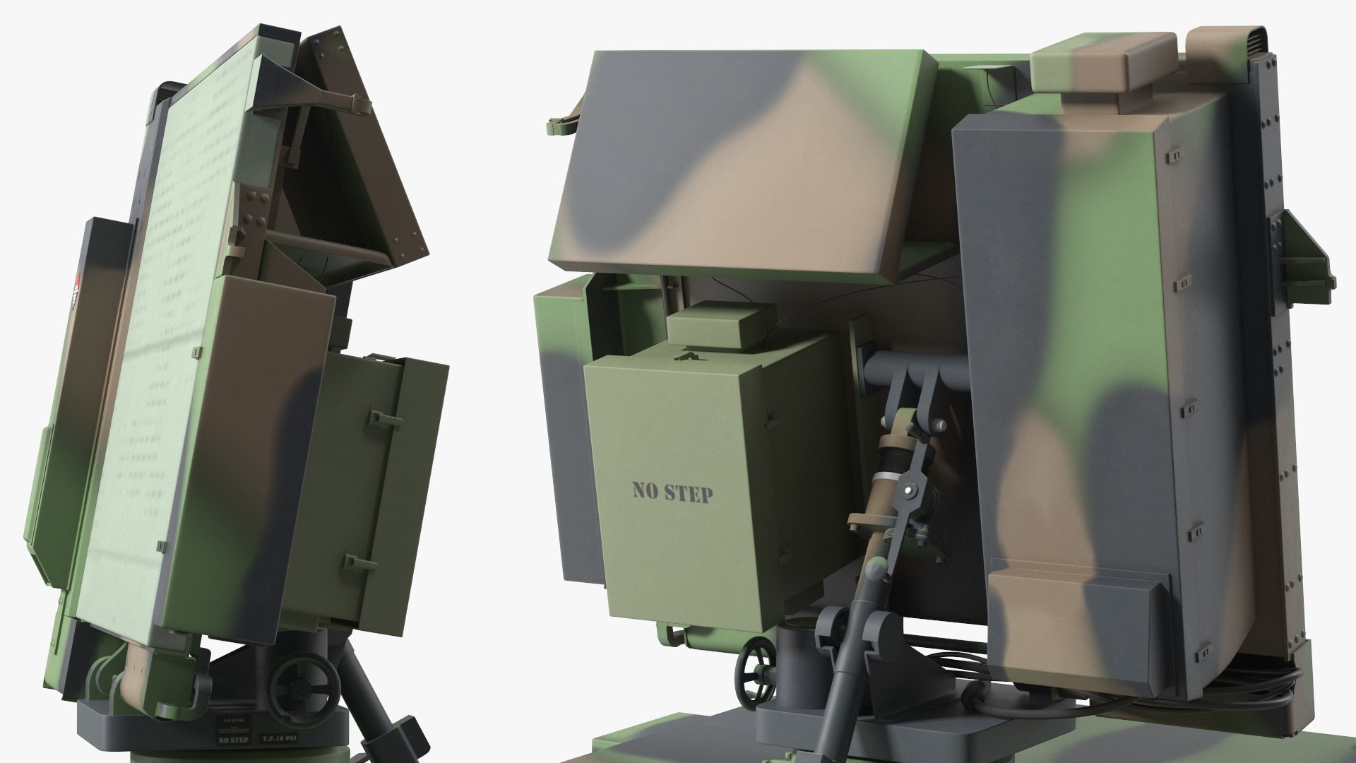 3D MPQ-64 Sentinel Radar Green Camo - TurboSquid 1931087