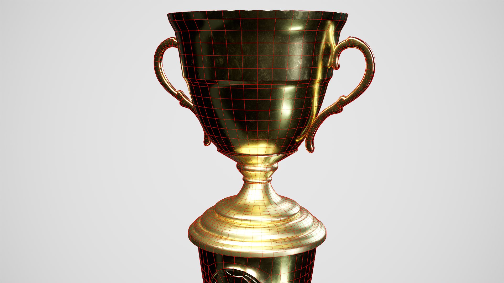 3D Winner Cup Set PBR Model - TurboSquid 2140936