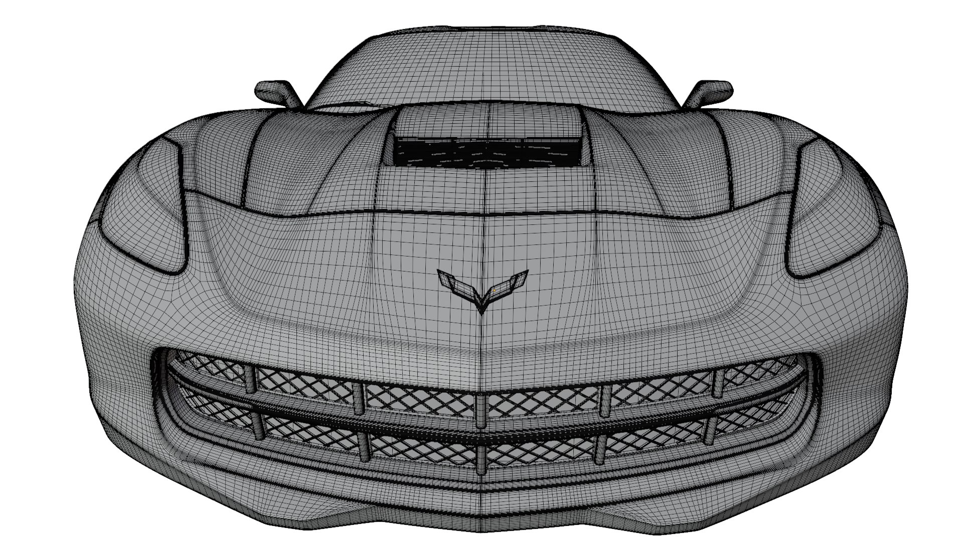 3D Chevrolet Corvette C7 Stingray Model - TurboSquid 2242237