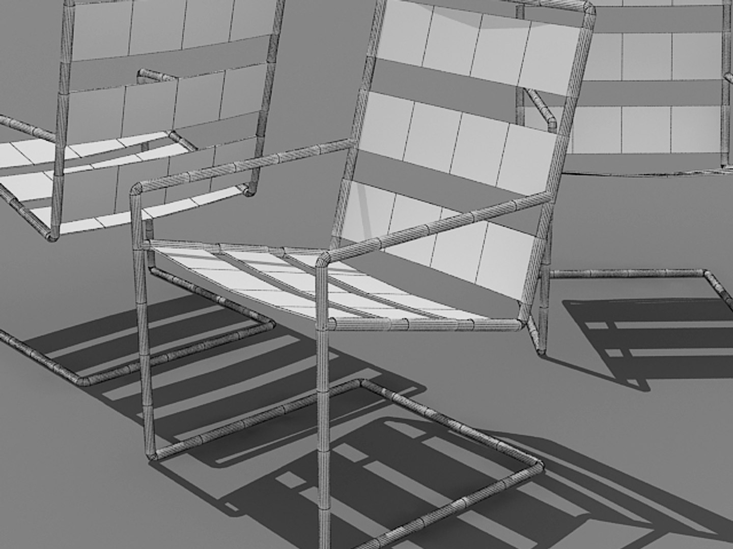 3dsmax chair materials