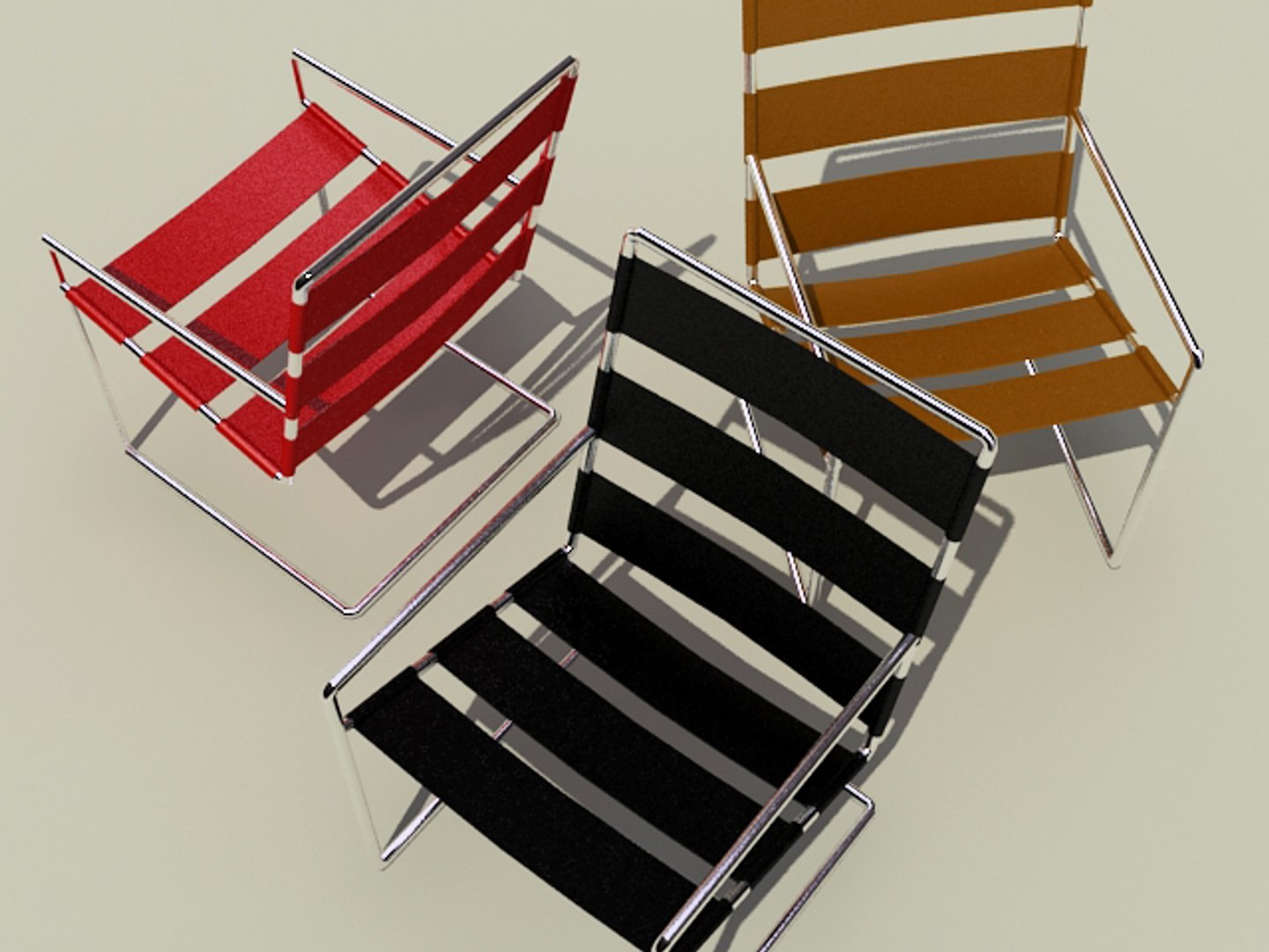 3dsmax chair materials