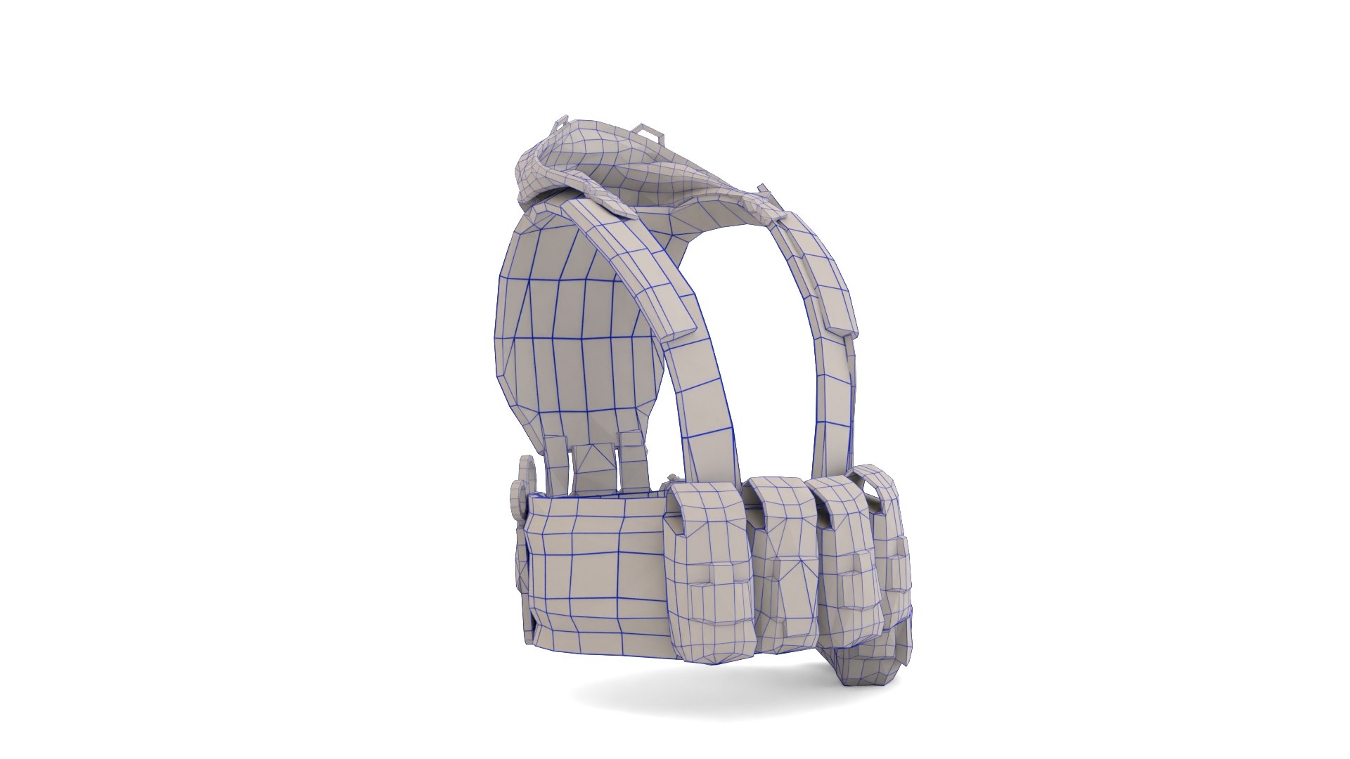 Combat Vest 3D Model 3D Model - TurboSquid 2217036