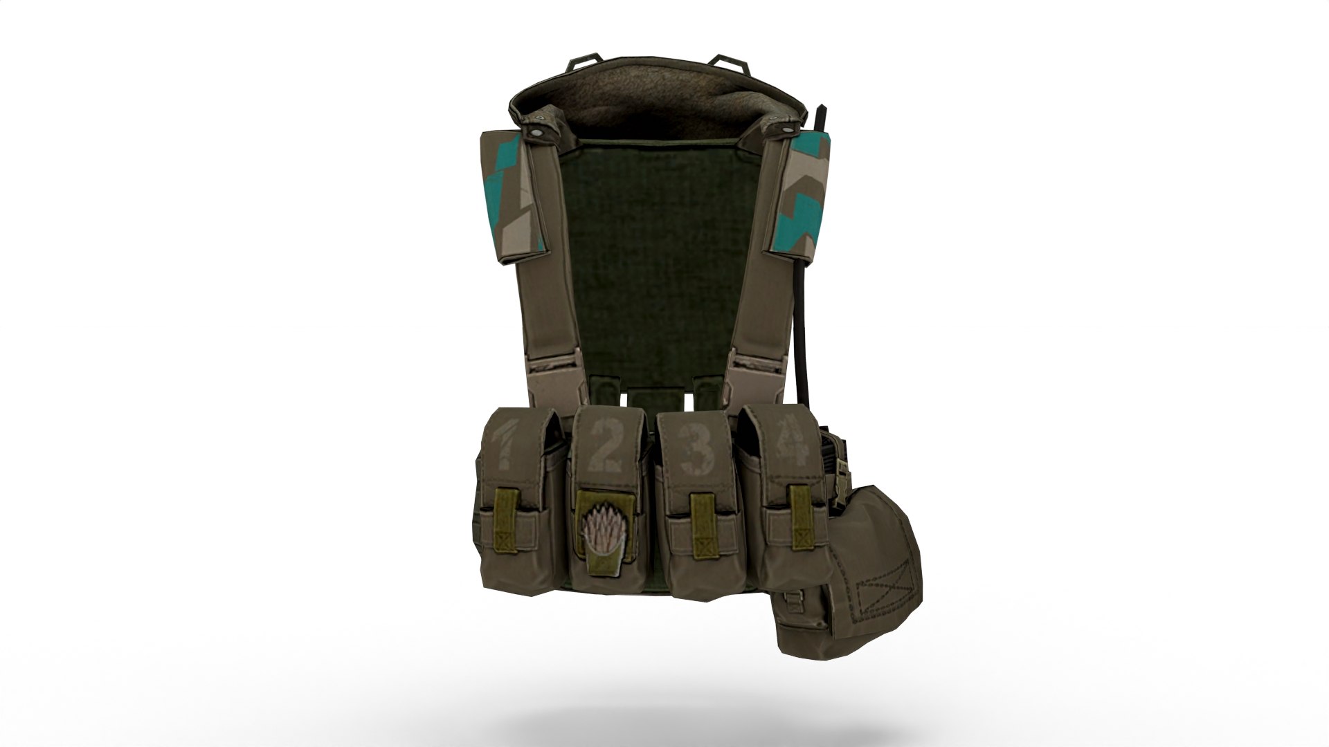 Combat Vest 3D Model 3D Model - TurboSquid 2217036