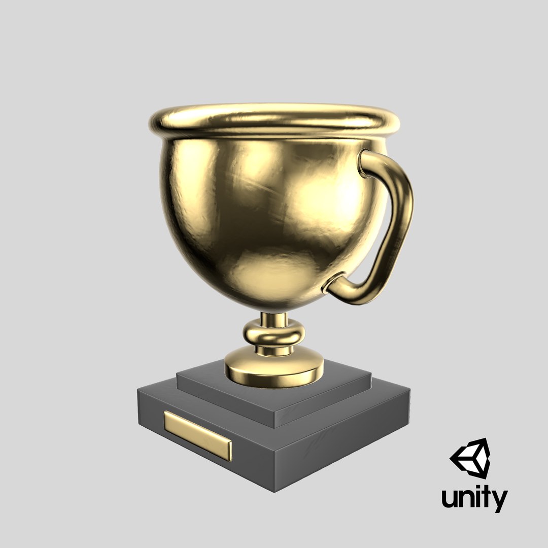 3D Winning Trophy Cartoon Style - TurboSquid 2101799