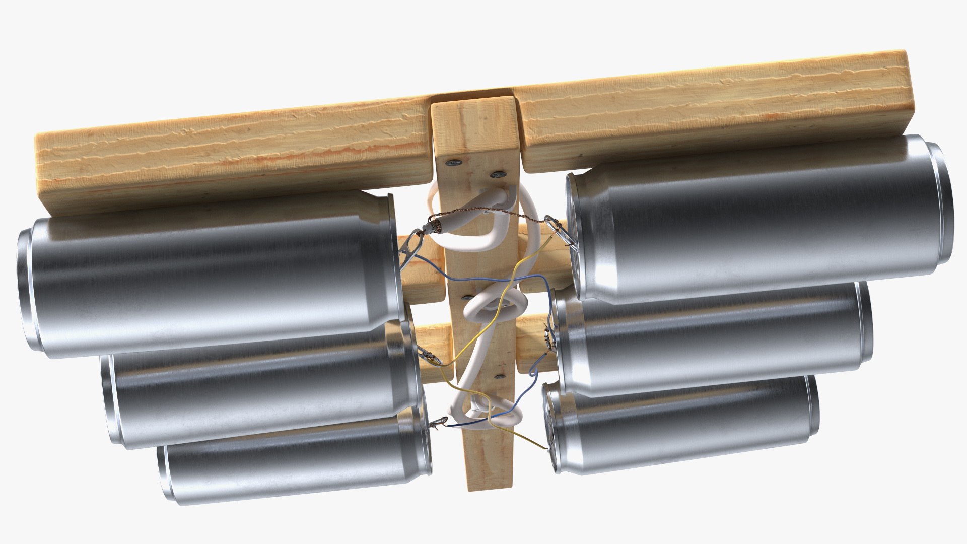 Homemade Aluminum Can Antenna 3D Model - TurboSquid 1808159