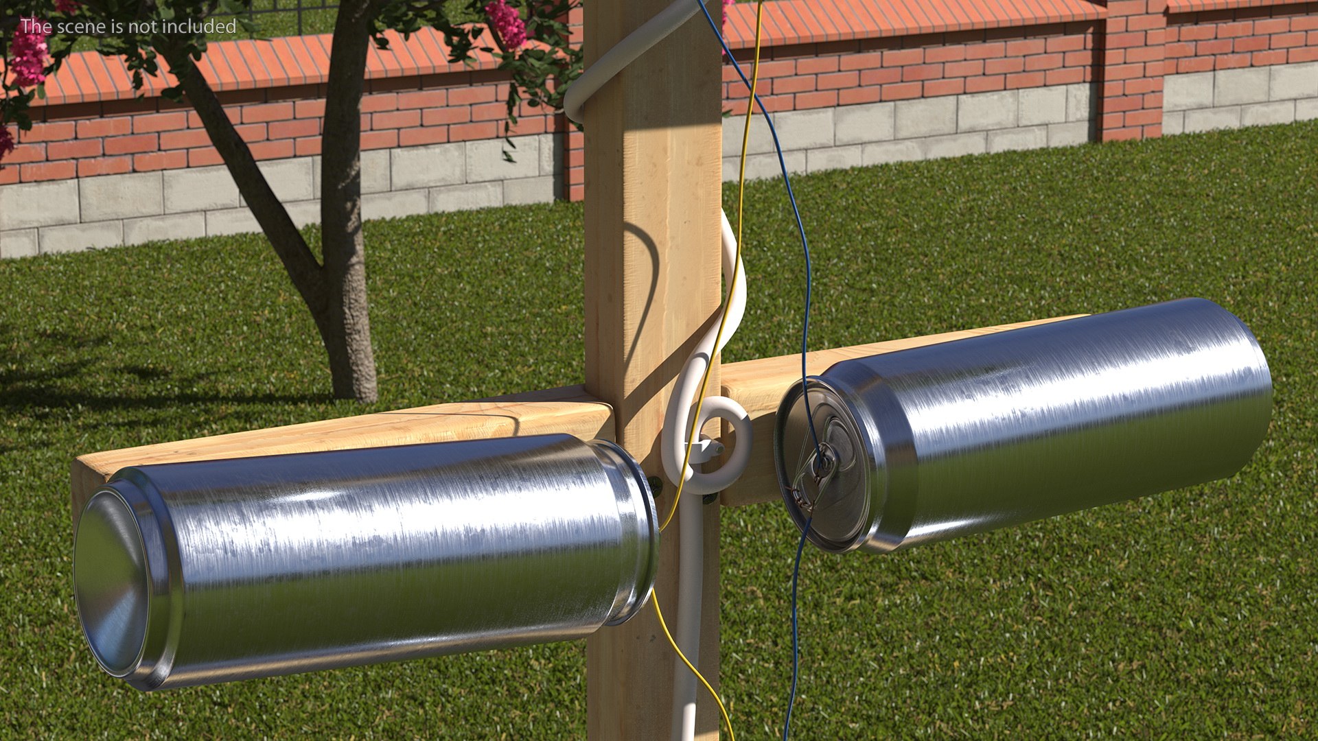 Homemade Aluminum Can Antenna 3D Model - TurboSquid 1808159