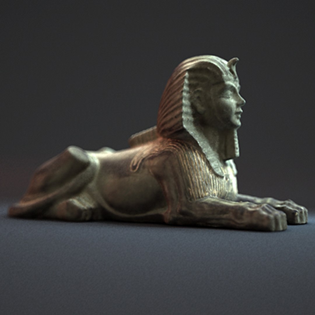 Sphinx Statue 3d Max
