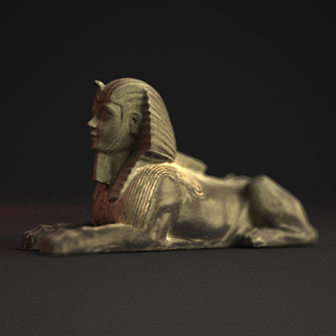 Sphinx Statue 3d Max