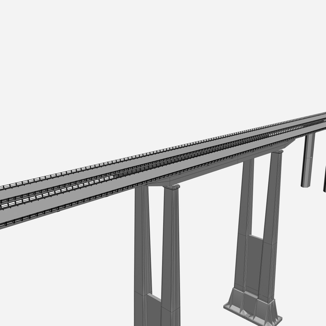 Bridge Modeled 3d Max