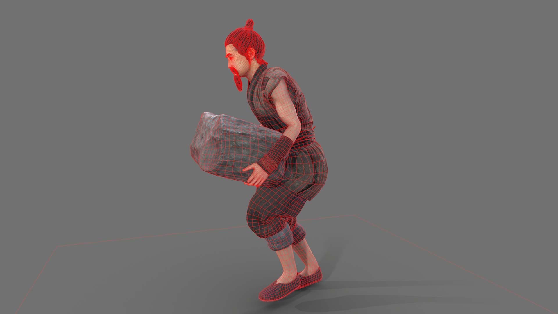 Worker Character 3D Model - TurboSquid 2218761