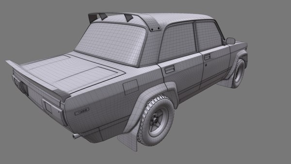 Lada 2105 VFTS 3D 모델 - TurboSquid 1955502