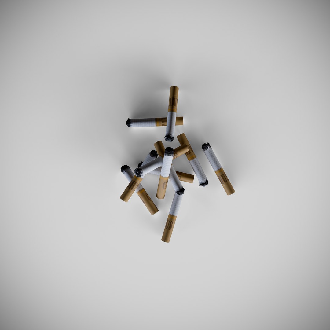 Realistic Cigarettes Collection 3D - TurboSquid 2198035