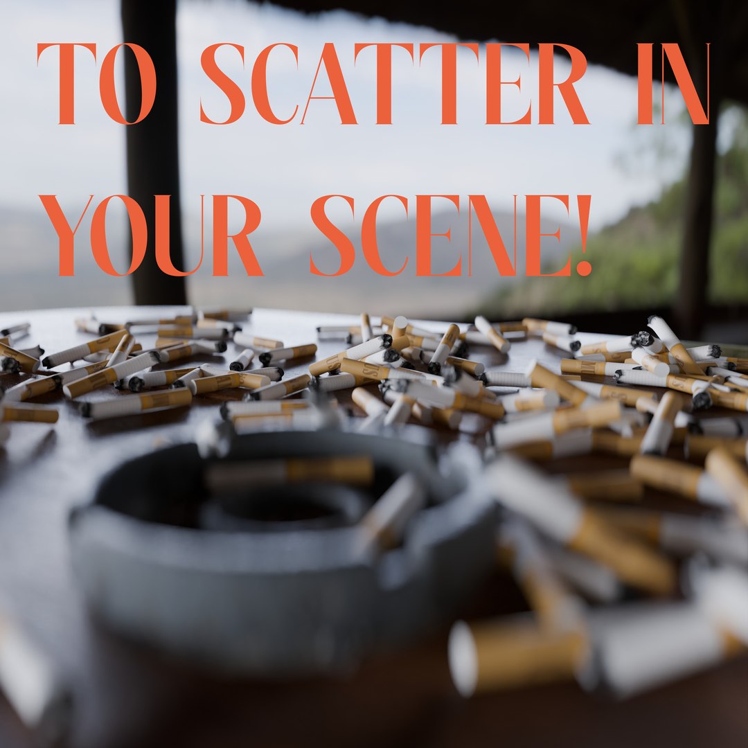 Realistic Cigarettes Collection 3D - TurboSquid 2198035