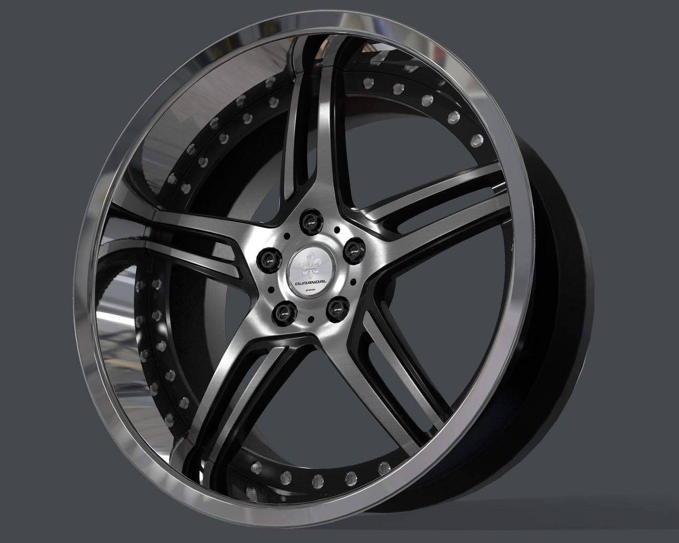 Rim Durandal Work Wheels 3D Model - TurboSquid 1440731