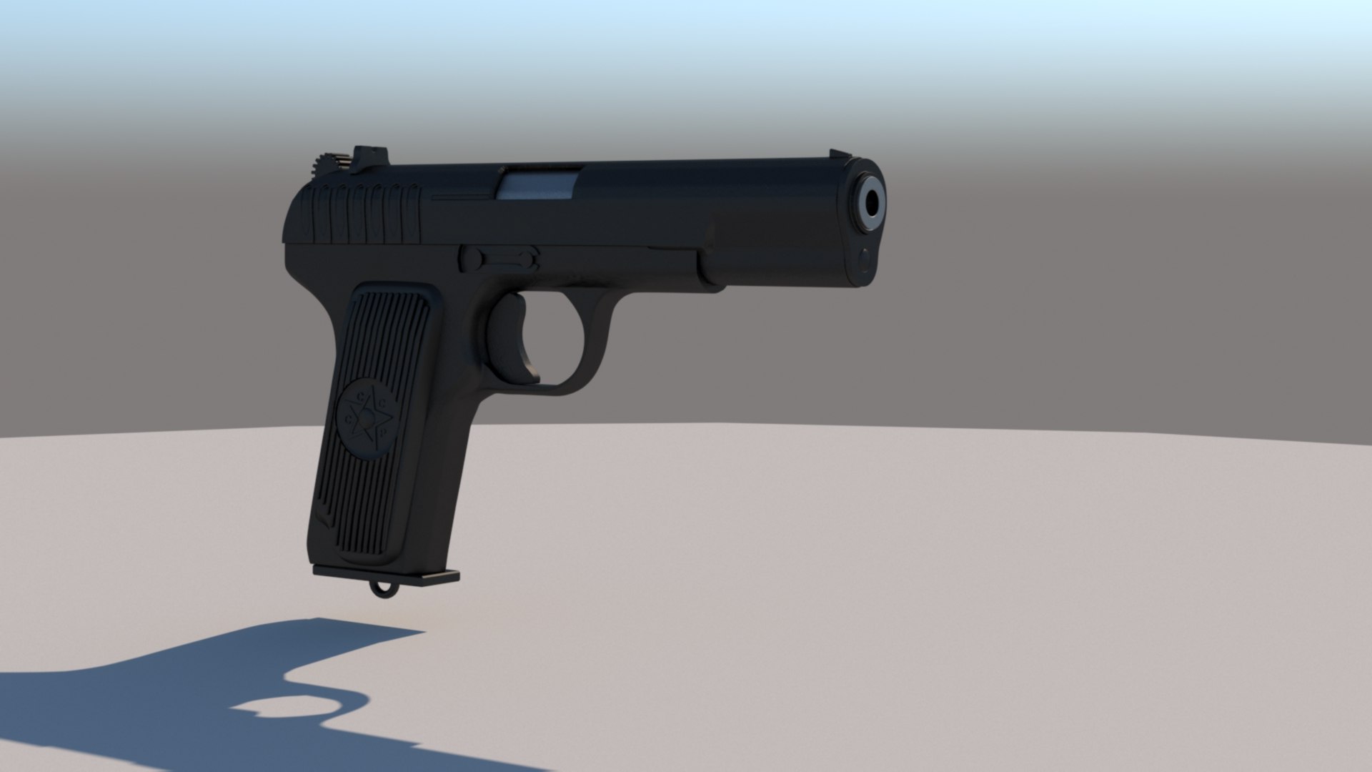 Gun Cccp 3D Model - TurboSquid 1268665