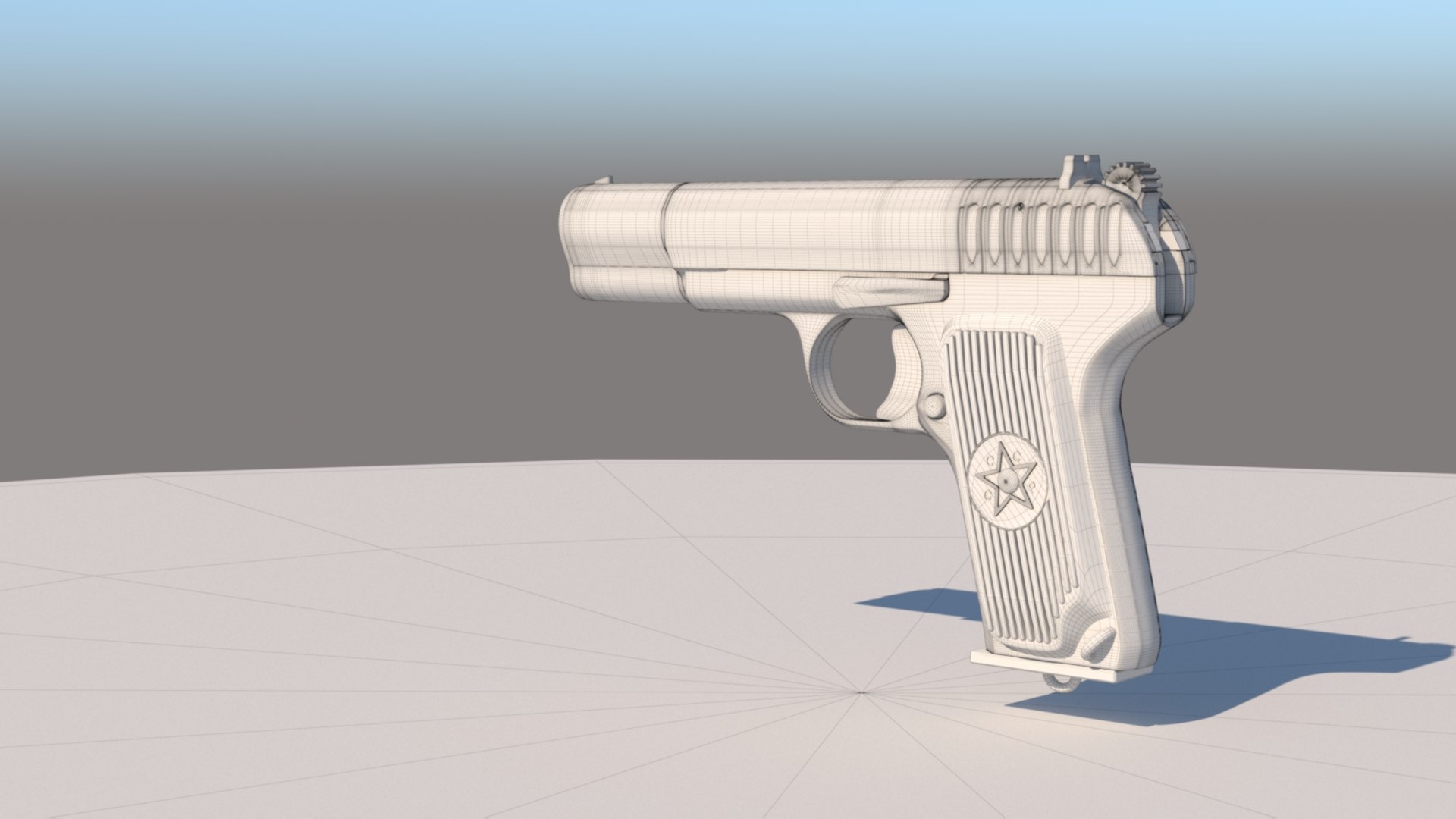 Gun Cccp 3D Model - TurboSquid 1268665