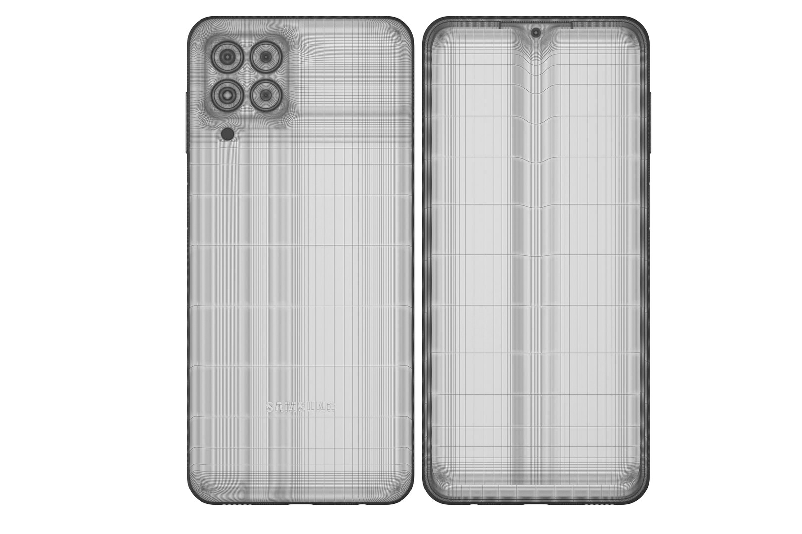 Samsung Galaxy M33 And M53 3D Model - TurboSquid 1876776