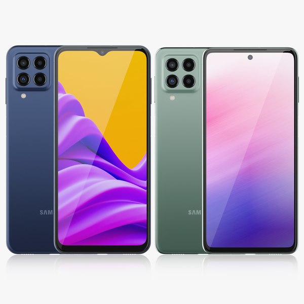Samsung Galaxy M33 and M53 3D model - TurboSquid 1876776