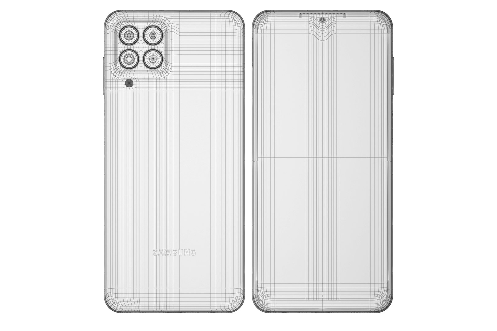 Samsung Galaxy M33 And M53 3D Model - TurboSquid 1876776