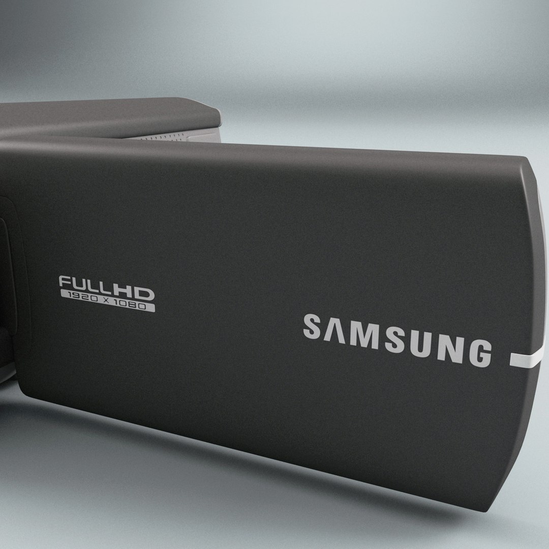 Hd Camcorder Samsung Q10 3d Model