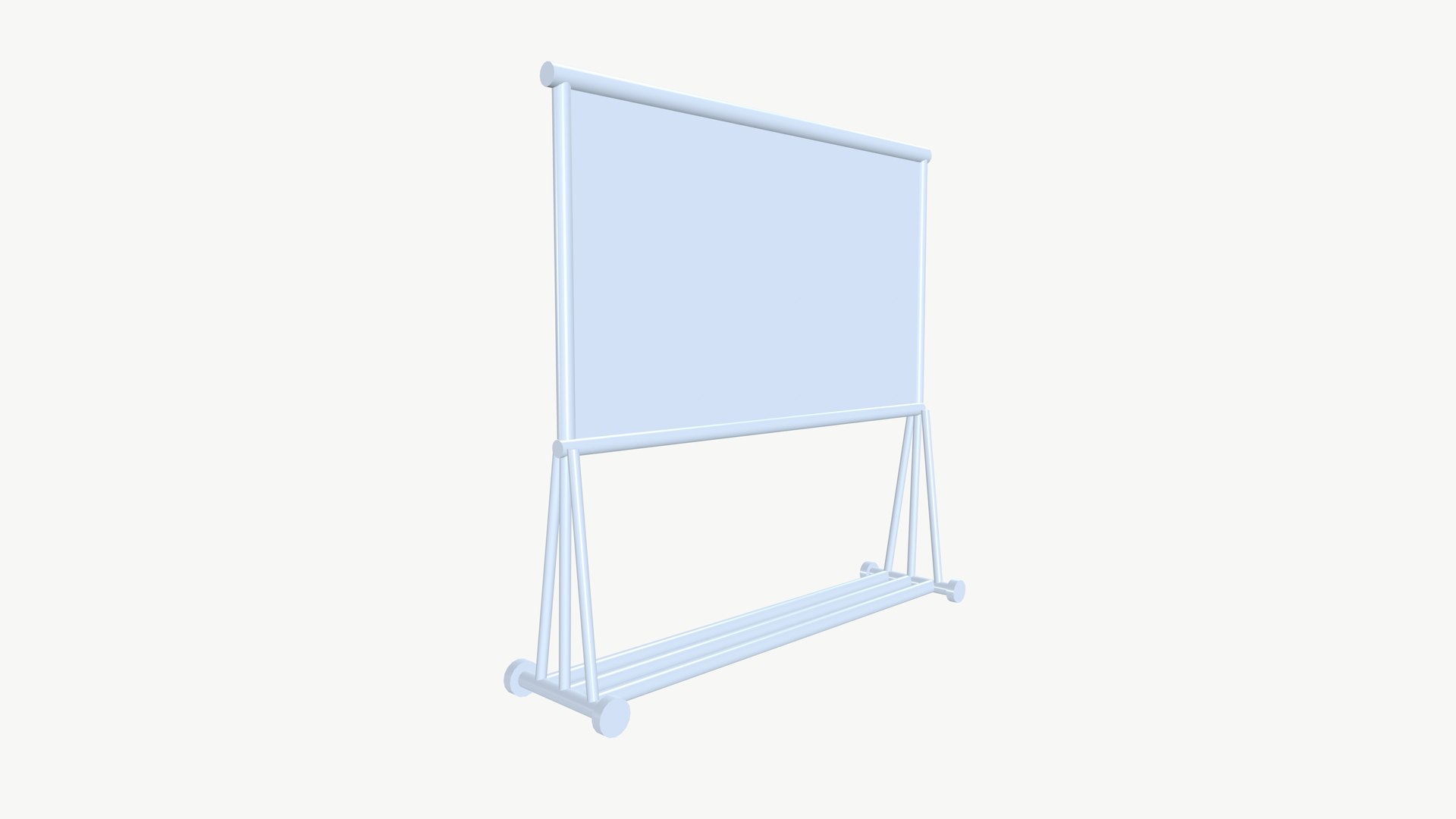 White Stand Board 3D Model - TurboSquid 2279942