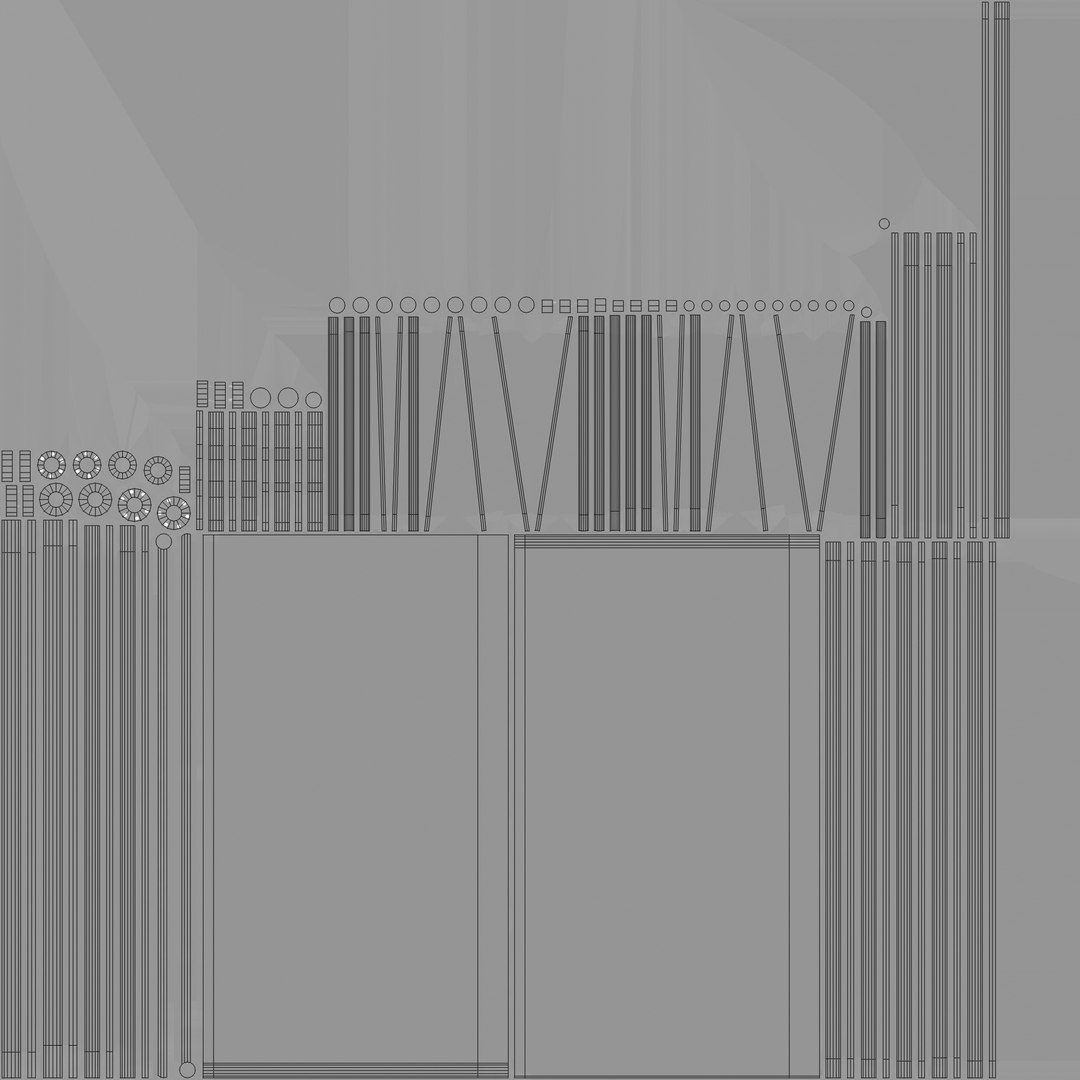 White Stand Board 3D Model - TurboSquid 2279942
