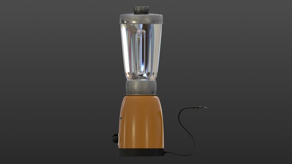 3D 50s Vintage Blender model - TurboSquid 1844518