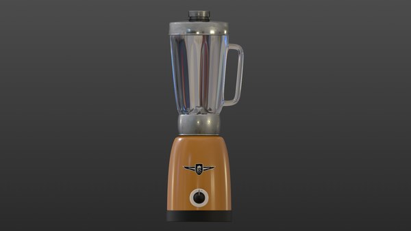 3D 50s Vintage Blender model - TurboSquid 1844518