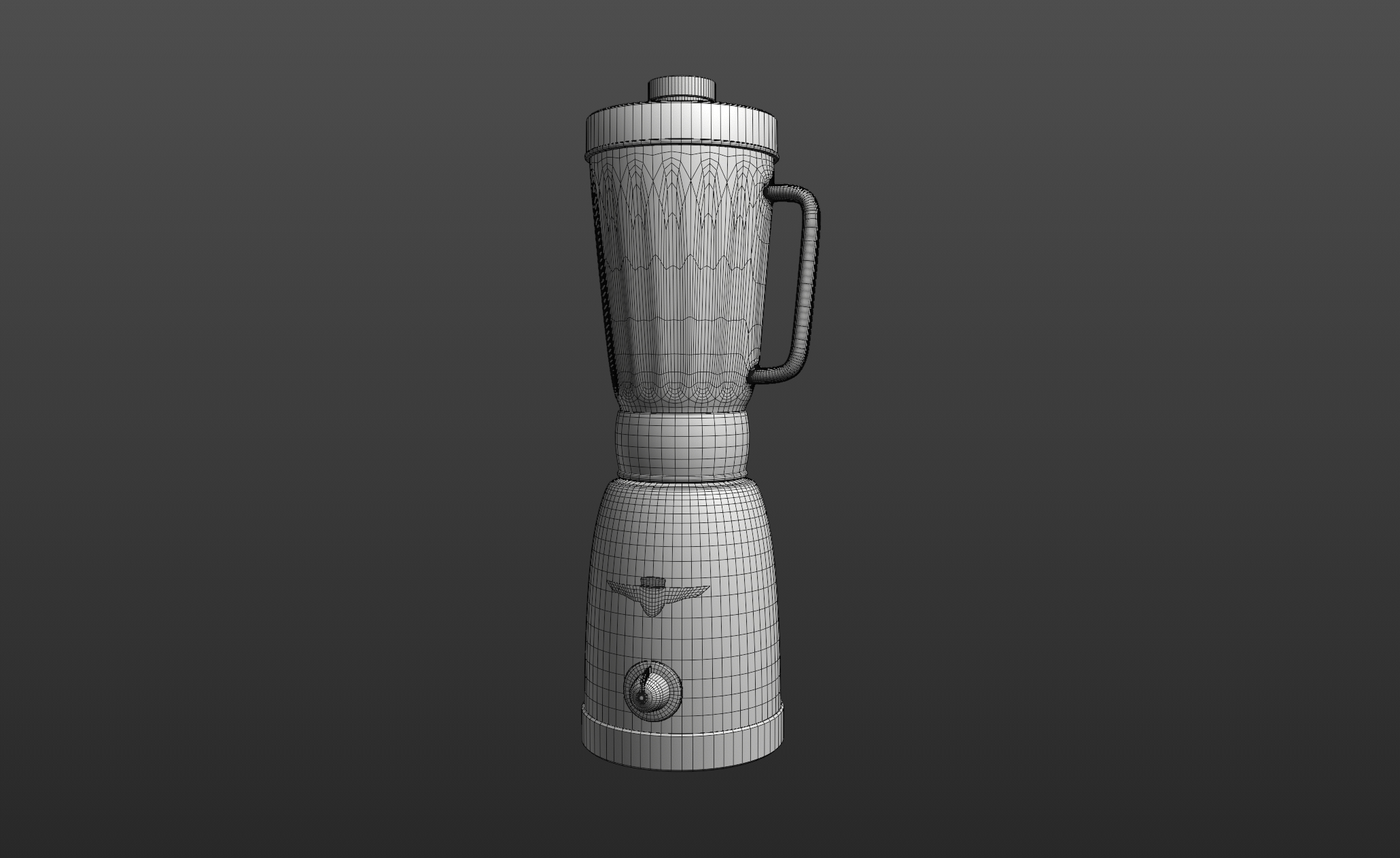 3D 50s Vintage Blender model - TurboSquid 1844518