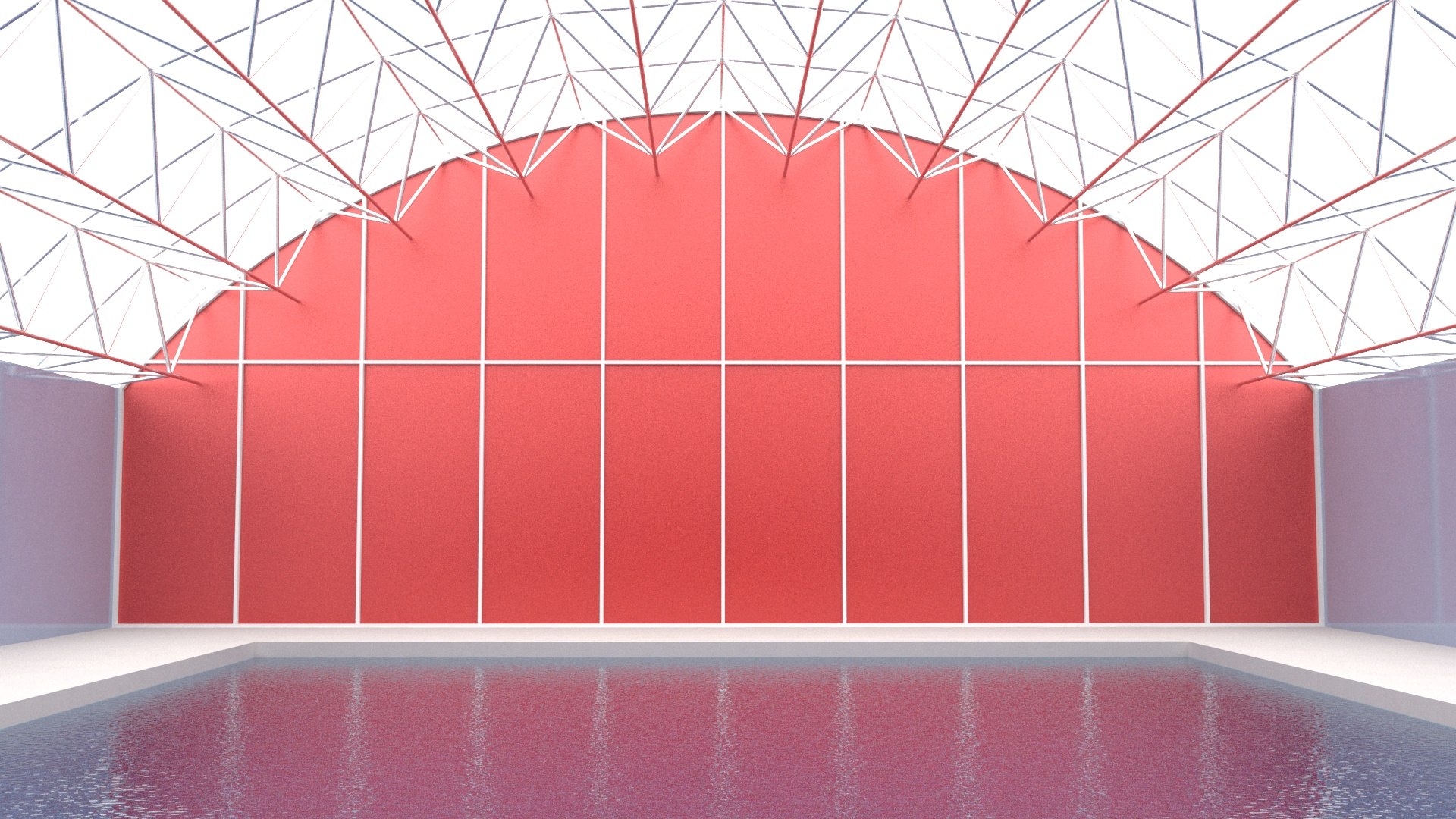 3D Parametric Vault Roof Model - TurboSquid 1760936